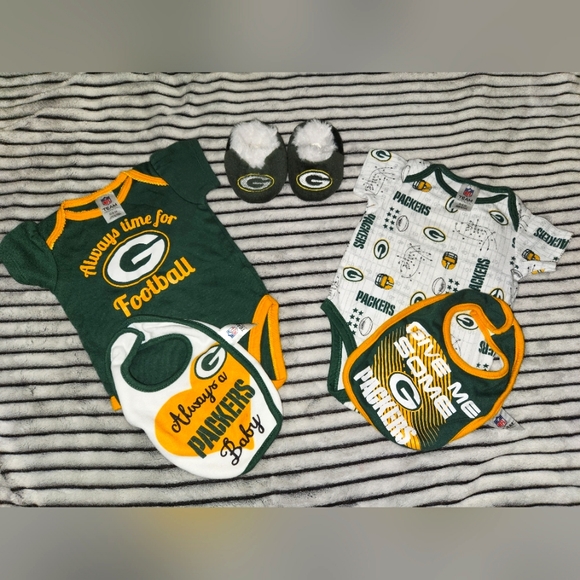 NFL | Matching Sets | Nfl Packers Baby Set Of 5 Size 3 M | Poshmark
